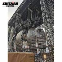 China LED Ball Long Span Truss Structure Heavy Duty Ceiling Lighting Truss for sale