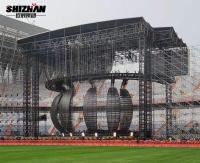 China LED Ball Long Span Truss Structure Heavy Duty Ceiling Lighting Truss for sale