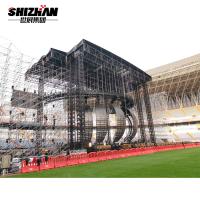 China LED Ball Long Span Truss Structure Heavy Duty Ceiling Lighting Truss for sale