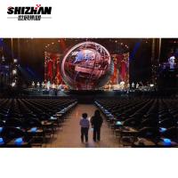 China LED Ball Long Span Truss Structure Heavy Duty Ceiling Lighting Truss for sale