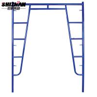China A Frame Building Aluminium Mobile Scaffold Horizontal Pipe 1000kg for sale