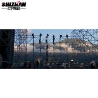 China H FRAME Construction Site Lightweight Aluminum Scaffolding With Clamps for sale