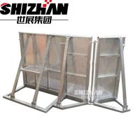 China Electric Galvanizing Aluminum Metal Pedestrian Barriers Safety Barricade Fence for sale