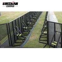 China Electric Galvanizing Aluminum Metal Pedestrian Barriers Safety Barricade Fence for sale