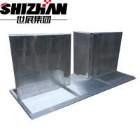 China Safety Concert Crowd Control Barriers Aluminum Alloy Mojo Barricade for sale