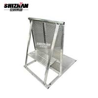 China 1200*1000*1200mm Concert Crowd Control Barriers Folding Aluminum Traffic Metal Brricade for sale