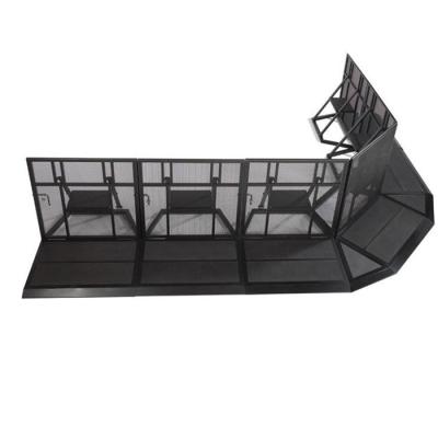 China 2.2x1m Concert Crowd Control Barriers Metal Stage Barricade for sale