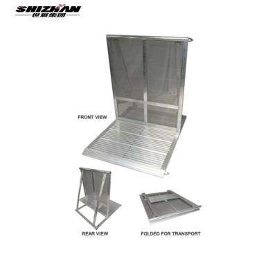 China Foldable Festival Concert Stage Barriers Galvanized Highway Road for sale