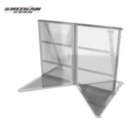 China Highway Guide Steel Mobile Barricade Electric Galvanizing ISO Certified for sale