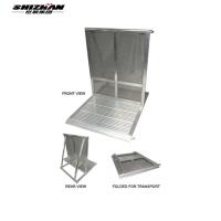 China Highway Guide Steel Mobile Barricade Electric Galvanizing ISO Certified for sale