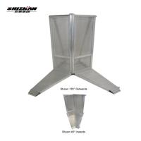 China Highway Guide Steel Mobile Barricade Electric Galvanizing ISO Certified for sale