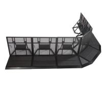 China Movable Transparent Noise Stage Security Barrier for sale