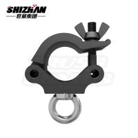 China 75kg Scaffolding Clamps Light Duty Half Coupler With Eye Bolt for sale