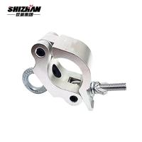 China 75kg Scaffolding Clamps Light Duty Half Coupler With Eye Bolt for sale