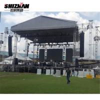 China 16 Degrees Hardness 400x400mm Concert Truss System Dj Booth Stage Lighting Truss for sale