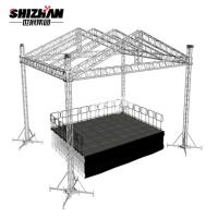 China Outdoor Easy Assembly 	Aluminium Lighting Truss Portable Event Square Led lightweight lighting truss for sale