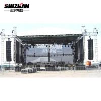 China Alloy Lighting Flat Aluminum Stage Truss System Design 350*350mm for sale