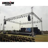 China Alloy Lighting Flat Aluminum Stage Truss System Design 350*350mm for sale