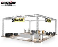 China Outdoor Bolt Aluminum Lighting Truss Triangle Shaped for sale