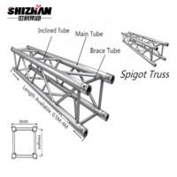 China Exhibition Booth Aluminium Lighting Truss Display With Good Load Capacity Hanging Lights for sale