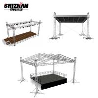 China Light Aluminum Plate Bolt Truss Frame Structure For Event for sale