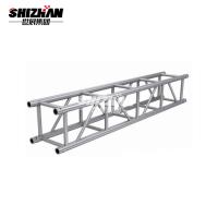 China Square Display Aluminum Spigot Truss Silver Color for sale