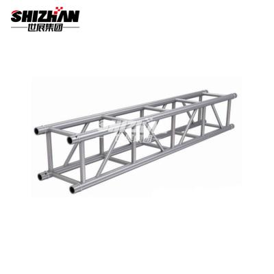 China Square Display Aluminum Spigot Truss Silver Color for sale