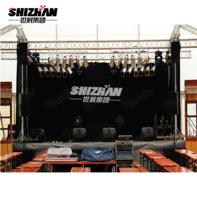 China Light Weight 350x350mm Aluminium Lighting Truss System 2m Length for sale
