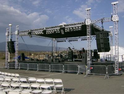China 16 degrees Aluminium Lighting Truss System Outdoor Indoor Event Equipment for sale