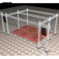China Exhibition Booth Aluminium Lighting Truss Display With Good Load Capacity Hanging Lights for sale