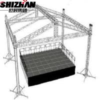China Event Aluminum Spigot Truss Silver Color 290mm for sale