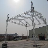 China Stage Aluminum Spigot Truss 1m 2m Length for sale