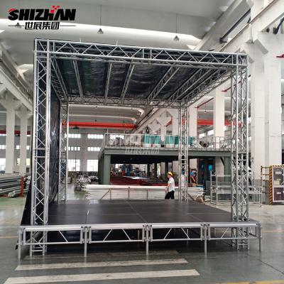 China f34 exhibitor truss prefab steel roof truss for sale