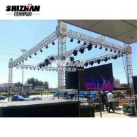 China globe truss sloping flat roof truss smd light trussing for sale