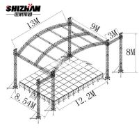 China Aluminum Lighting Bolt Truss Triangle Bolt Truss Manufacturer for sale