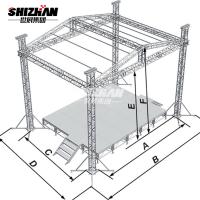 China Aluminum Lighting Bolt Truss Triangle Bolt Truss Manufacturer for sale