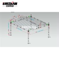 China Spigot Truss Frame Section 6061-T6 Aluminum Portable Spigot Truss Light Electric Galvanized for sale