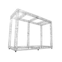 China Aluminium Bolt Triangle Truss System Light Frame for sale