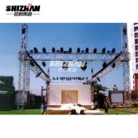 China Indoor Event Aluminum Square Truss Light Weight Bolt Truss System For Music And Concert for sale