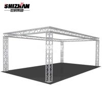 China Outdoor Bolt Aluminum Lighting Truss Triangle Shaped for sale