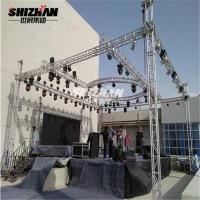 China Outdoor Bolt Aluminum Lighting Truss Triangle Shaped for sale