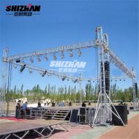 China Triangular Spigot Truss Aluminium Triangle Truss System For Display for sale