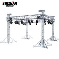 China Triangular Spigot Truss Aluminium Triangle Truss System For Display for sale
