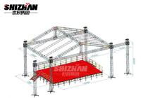 China Triangular Spigot Truss Aluminium Triangle Truss System For Display for sale