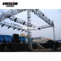China 1m 2m Light Aluminum Plate Truss Display Plate Truss Frame Bolt Truss Light Weight for sale