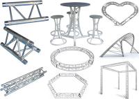 China Circle Aluminum Square Truss Frame Truss Structure Lighting Truss for sale