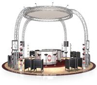 China Circle Aluminum Square Truss Frame Truss Structure Lighting Truss for sale