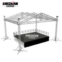 China 6061-T6 / 6082-T6 Aluminum Truss Structure Aluminum Frame Truss for sale