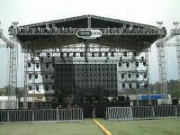 China Outdoor Aluminum Concert Stage Light Truss Curved Roof Truss System for sale