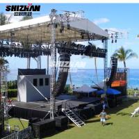 China Outdoor Aluminum Concert Stage Light Truss Curved Roof Truss System for sale